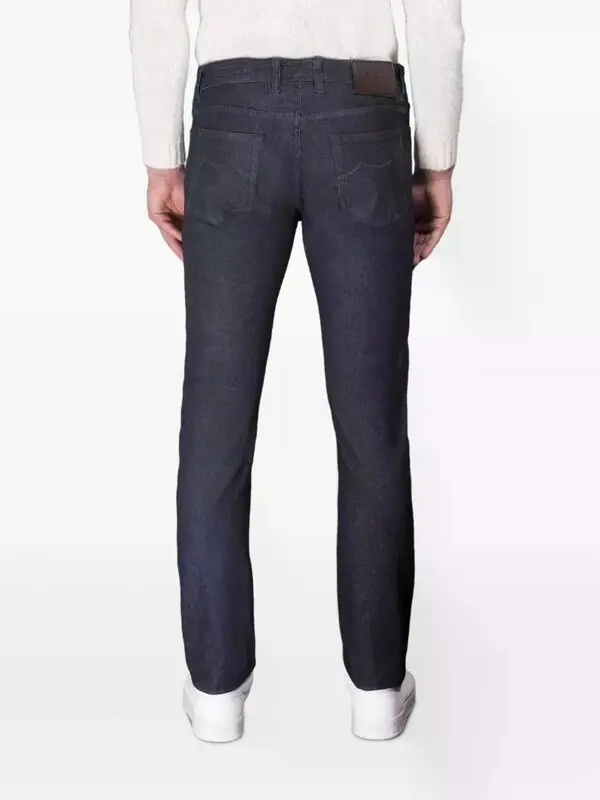 MOORER Slim-fit Five-pocket Jeans