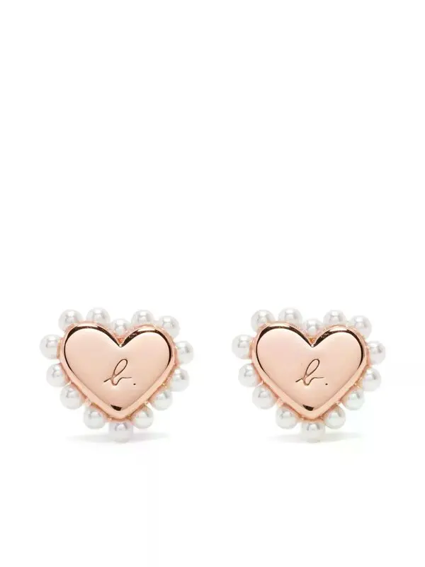 AGNÈS B. Timeless Love Earrings - Pink