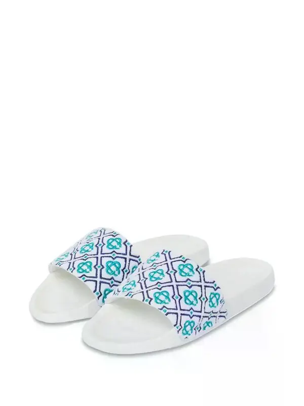 Casablanca Monogram Flip Flops