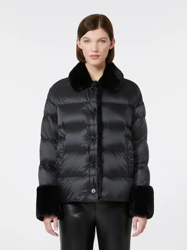 Max Mara Padded Jacket In Water-repellent Fabric