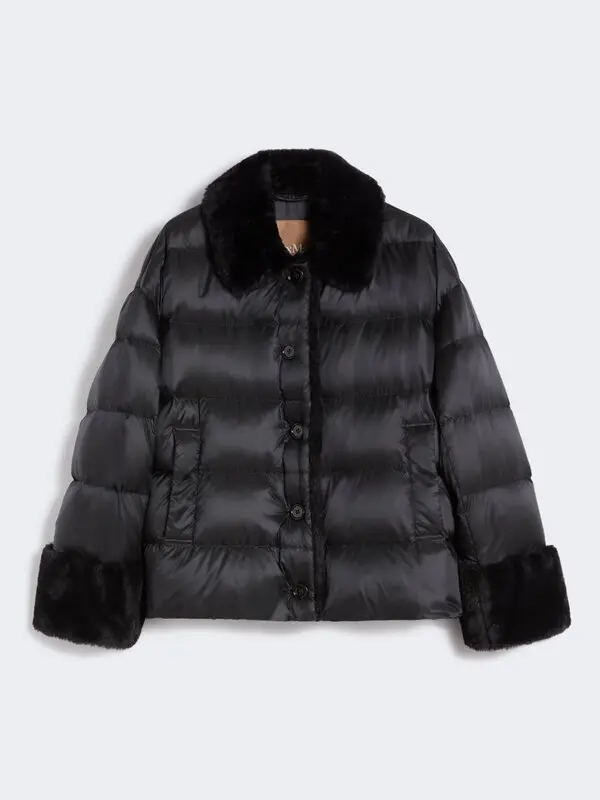 Max Mara Padded Jacket In Water-repellent Fabric