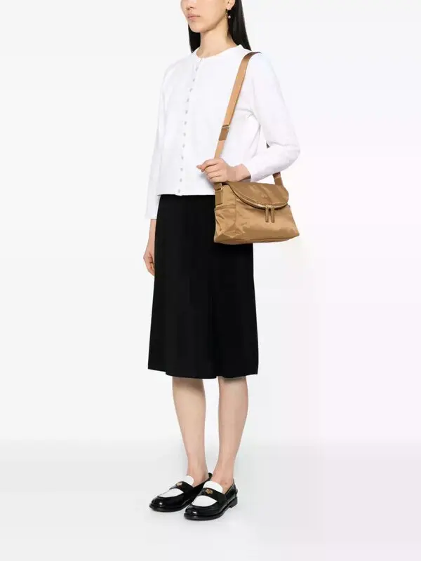 AGNES B. Logo-plaque Shoulder Bag