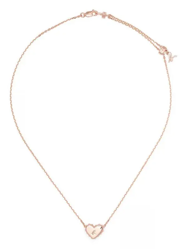 AGNÈS B. Timeless Love Necklace - Pink