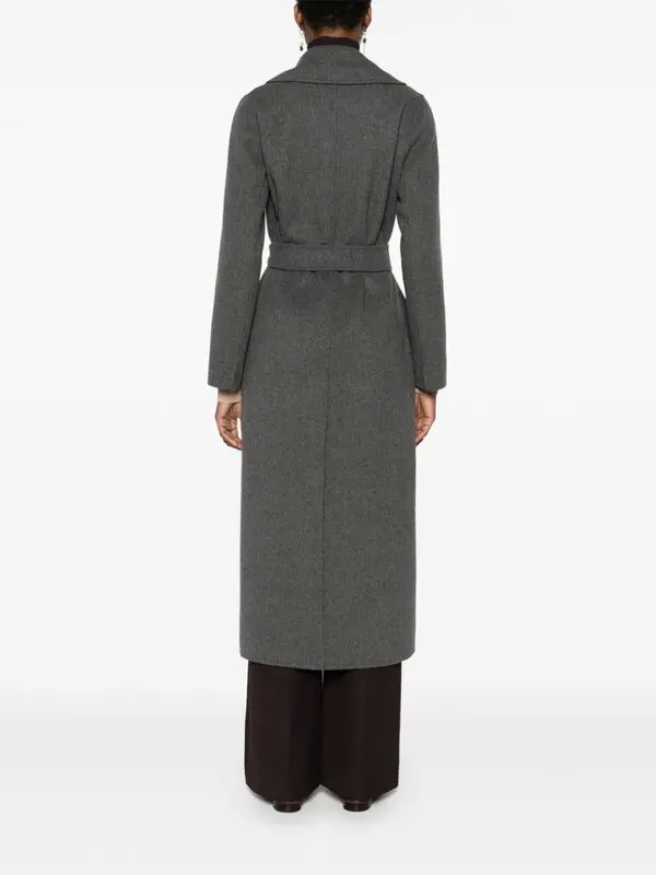 Max Mara Poldo Wool Coat - Grey