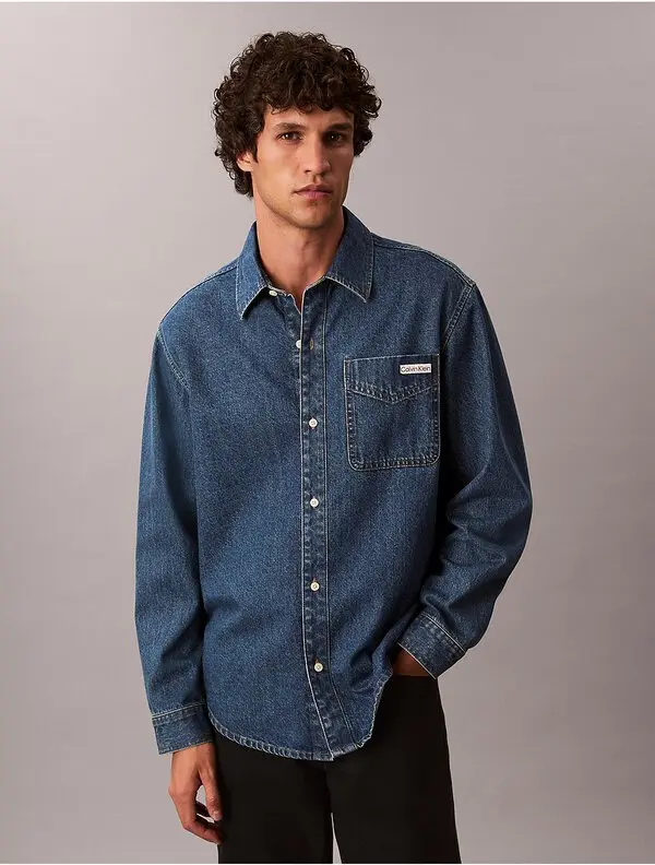 Calvin Klein Denim Classic Button-down Shirt