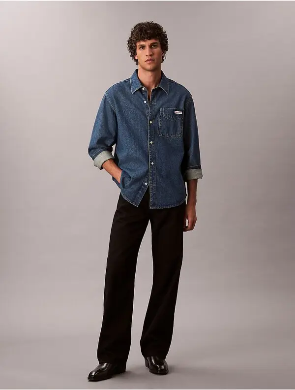 Calvin Klein Denim Classic Button-down Shirt