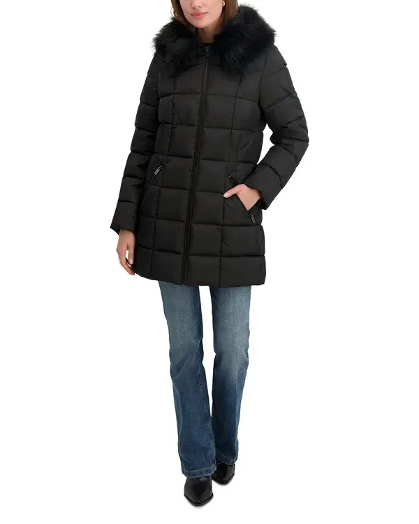 Tahari Brie Quilted Coat