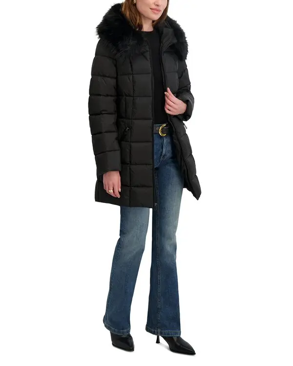 Tahari Brie Quilted Coat