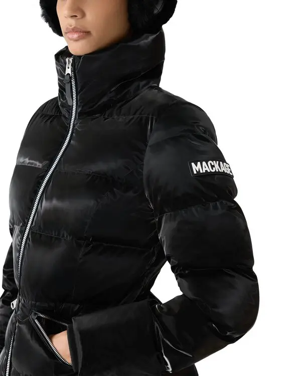 Mackage Madalyn Glo Down Jacket - Black