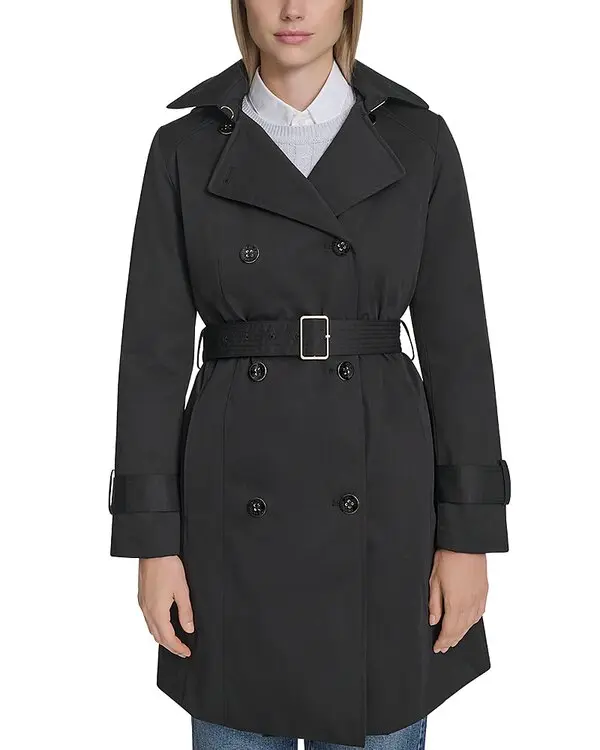 Cole Haan Double Breasted Trench Coat