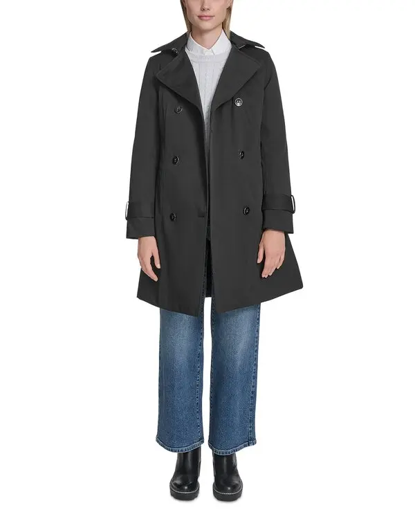 Cole Haan Double Breasted Trench Coat