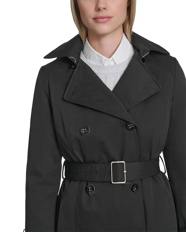 Cole Haan Double Breasted Trench Coat