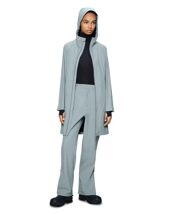 Rains Suva Hardshell Long Jacket - Pool