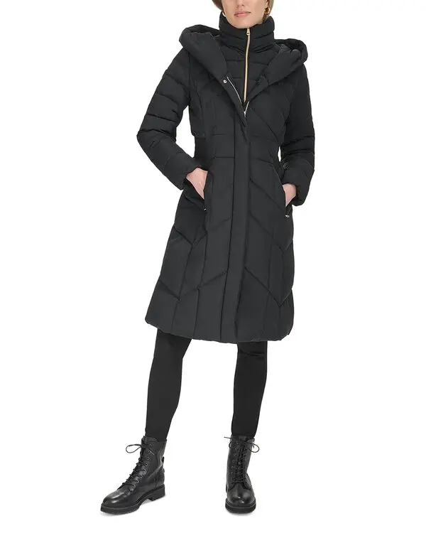 Cole Haan Hooded Puffer Coat