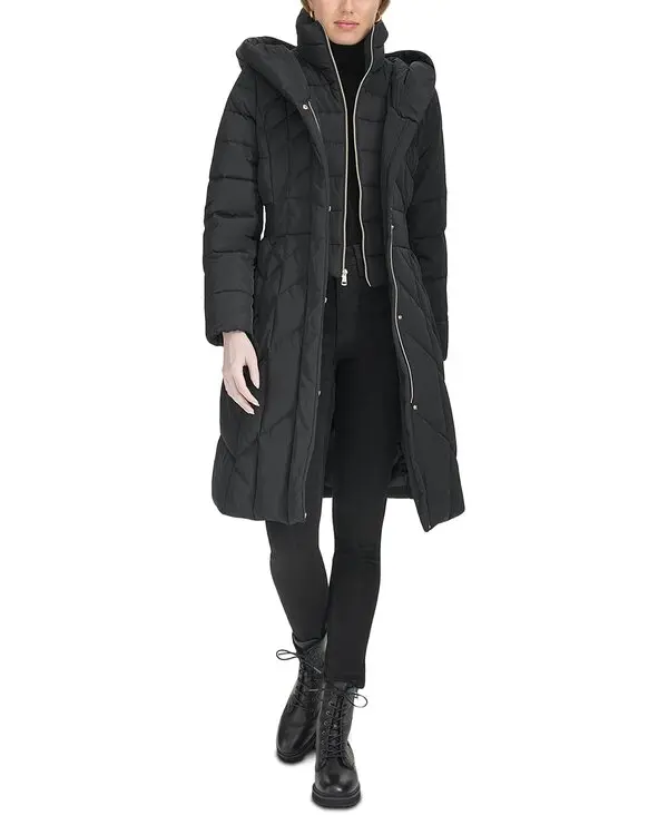 Cole Haan Hooded Puffer Coat