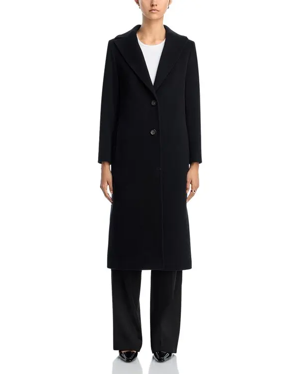 Cinzia Rocca Notch Collar Long Coat