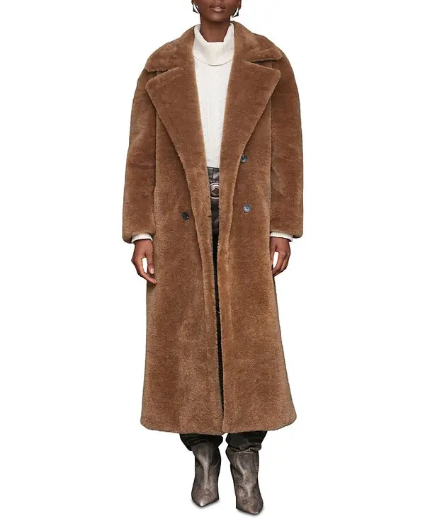 Avec Les Filles Oversized Faux Fur Coat