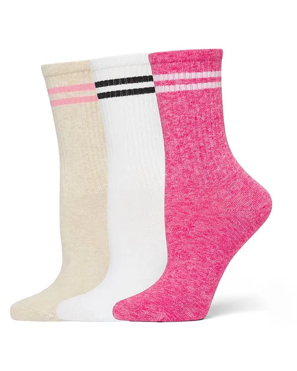 Hue Must Have Crew Socks Pack Of 3 - Stripe