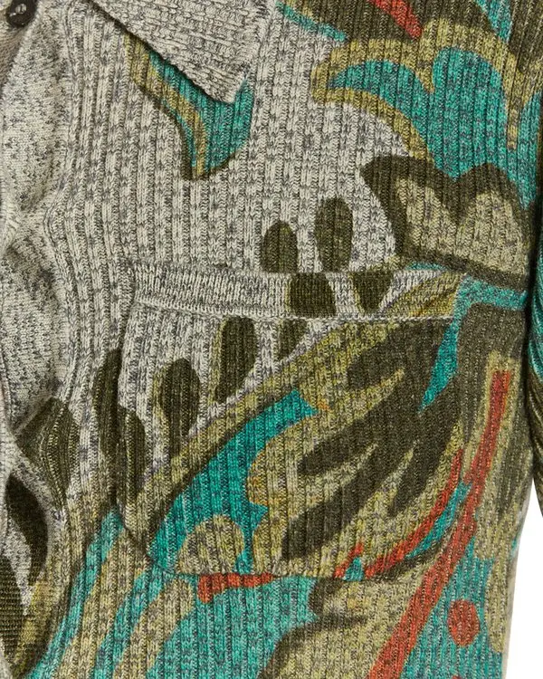 Etro Wool Printed Shirt