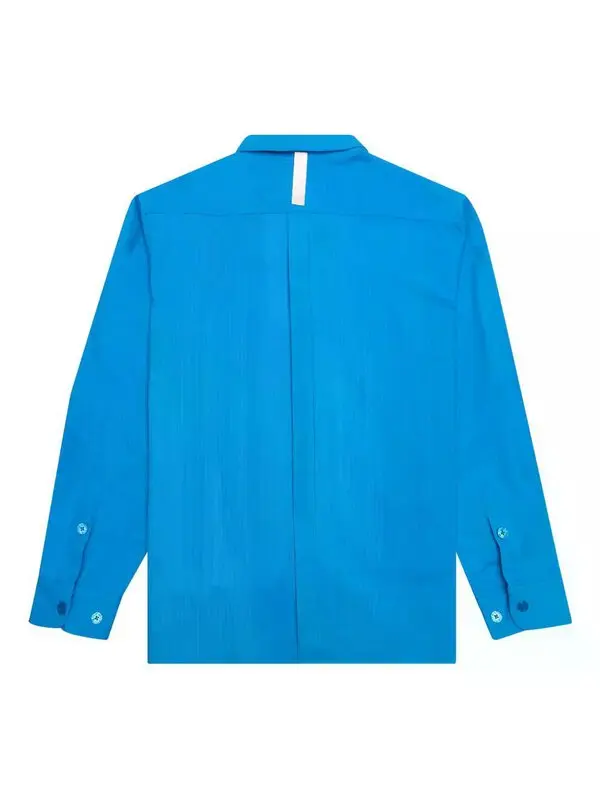 ADVISORY BOARD CRYSTALS Pocket Button-down Shirt - Blue