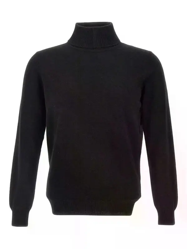 KANGRA Turtleneck Sweater - Black