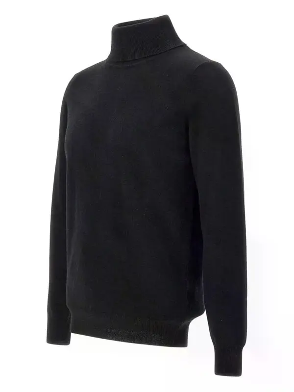 KANGRA Turtleneck Sweater - Black