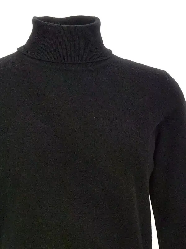 KANGRA Turtleneck Sweater - Black