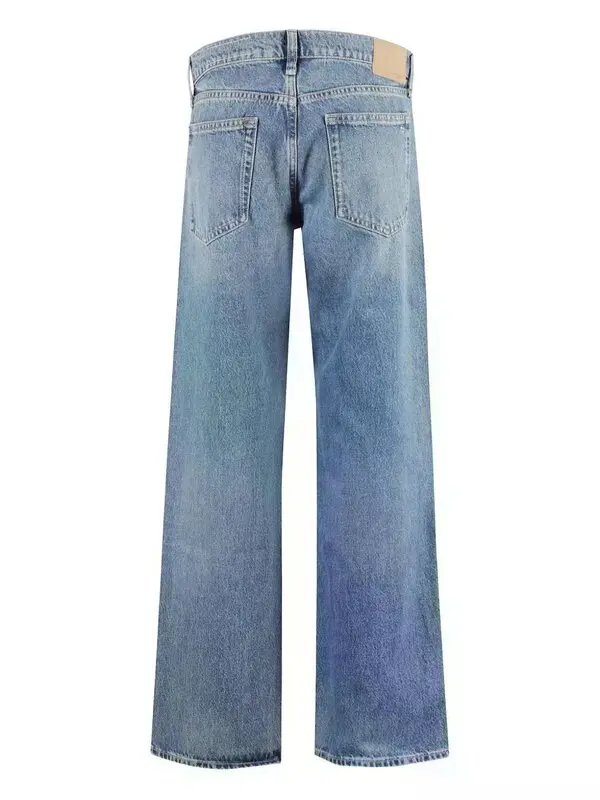 Rag & Bone Five-pocket Wide-leg Jeans