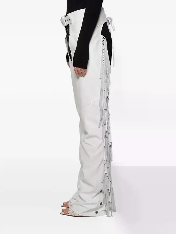 ANGELICA MONTINI Fringe Leather Chaps