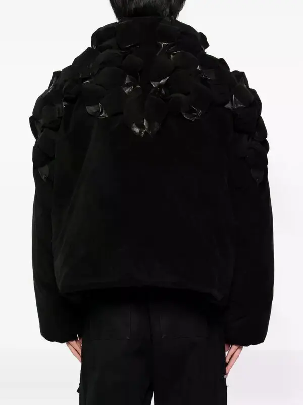 JUNTAE KIM Floral-embellishment Down Jacket