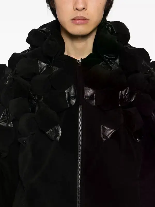 JUNTAE KIM Floral-embellishment Down Jacket