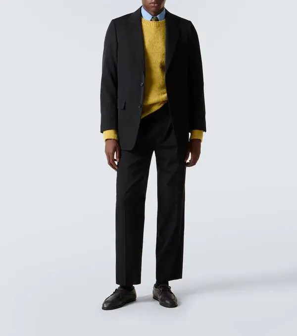 Auralee Wool Gabardine Suit Pants