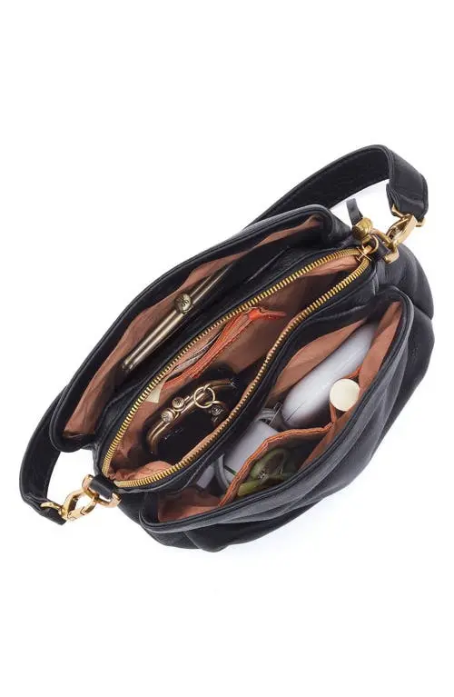 Hobo Starr Convertible Leather Shoulder Bag - Black