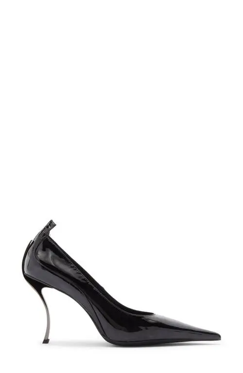 Jeffrey Campbell Pointed-toe Pump - Black Patent