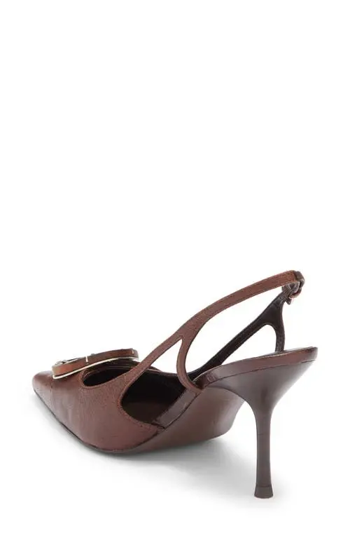 Jeffrey Campbell Hannigan Pointed Toe Slingback Pumps