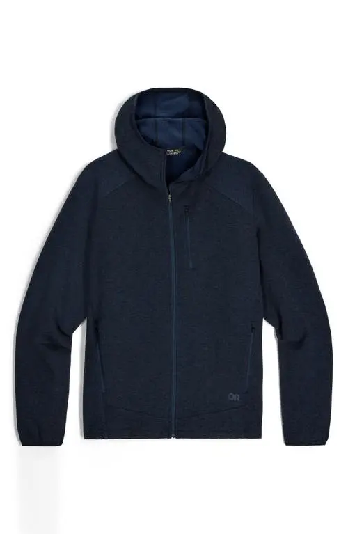 OUTDOOR RESEARCH Crescent Fleece Hooded Jacket - Dark Navy