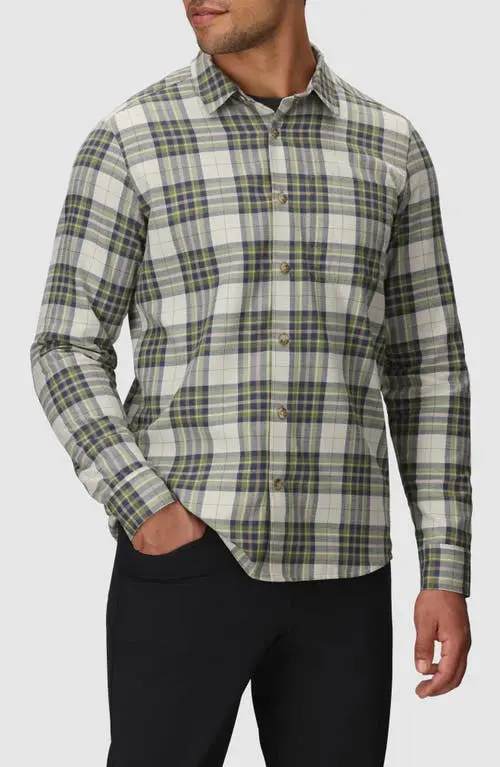 OUTDOOR RESEARCH Ravenna Performance Flannel Button-up Shirt - Rainforest Plaid