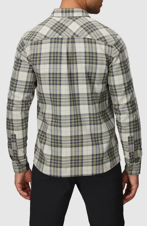 OUTDOOR RESEARCH Ravenna Performance Flannel Button-up Shirt - Rainforest Plaid