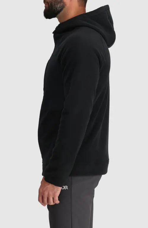 OUTDOOR RESEARCH Polartec 200 Hooded Jacket - Black