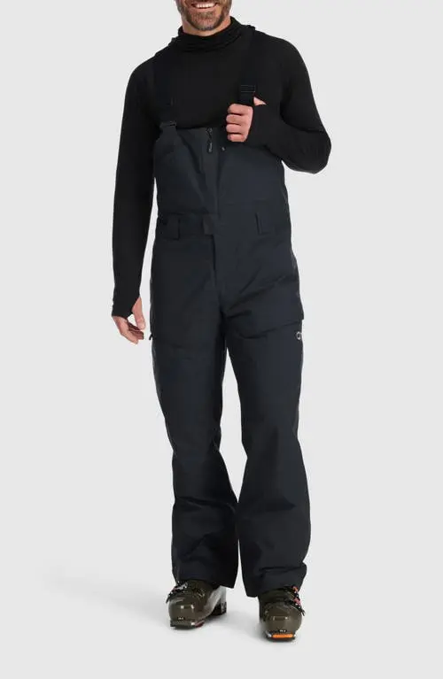 OUTDOOR RESEARCH Waterproof Insulated Bibs - Black