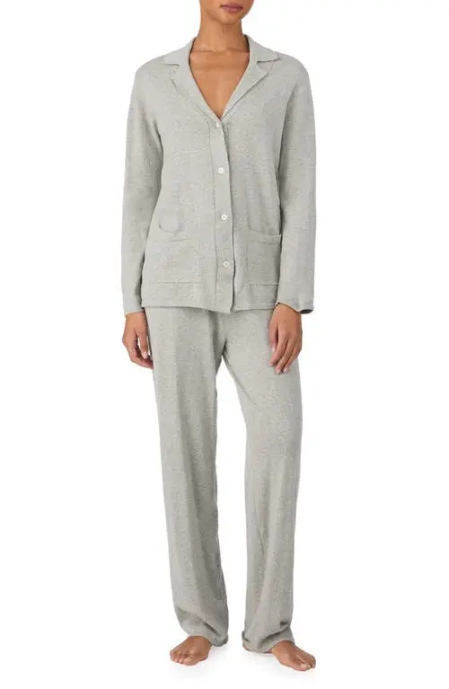 Ralph Lauren Cotton & Cashmere Pajamas - Grey Heather