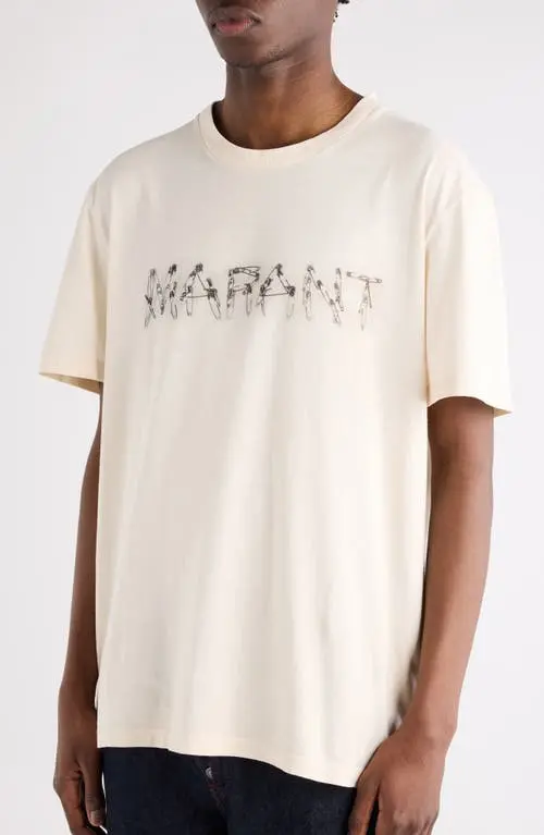 Isabel Marant Étoile Honore Logo Graphic T-shirt