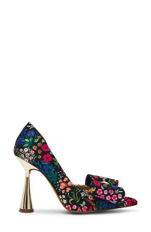 Betsey Johnson Kyliee Half D'orsay Pointed Toe Pumps - Ditsy Floral