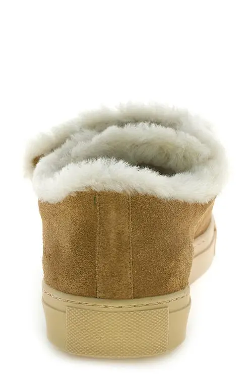 VOILE BLANCHE Gretha Shearling Sneakers - Light Brown