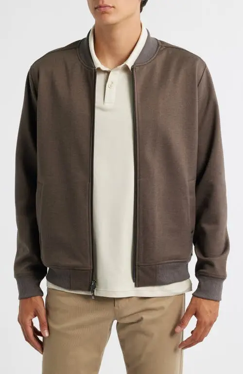 Robert Barakett Patricio Lightweight Bomber Jacket - Brown