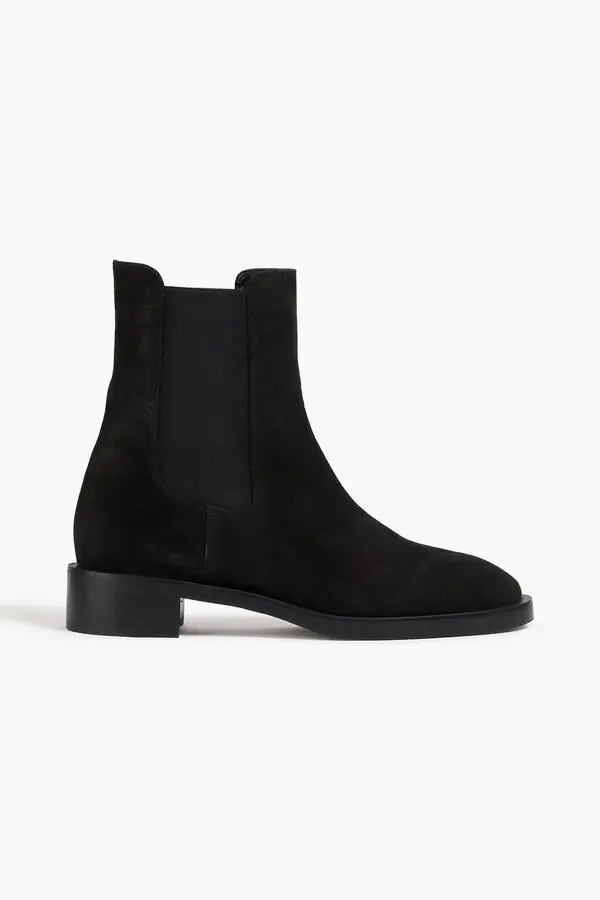 STUART WEITZMAN Lenora Suede Chelsea Boots