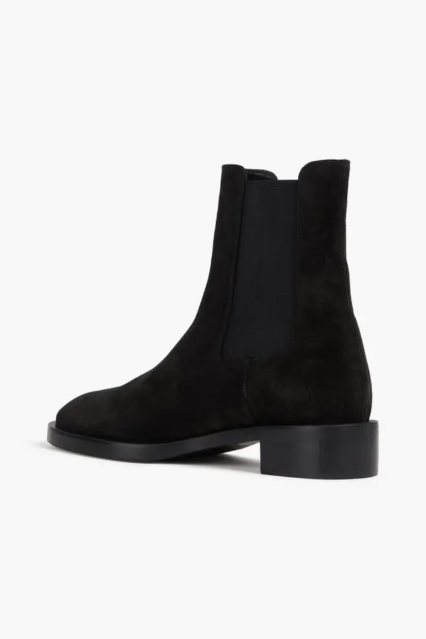 STUART WEITZMAN Lenora Suede Chelsea Boots