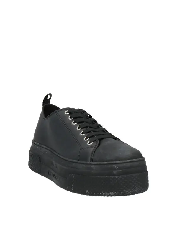 Armani Exchange Low-top Leather Sneakers