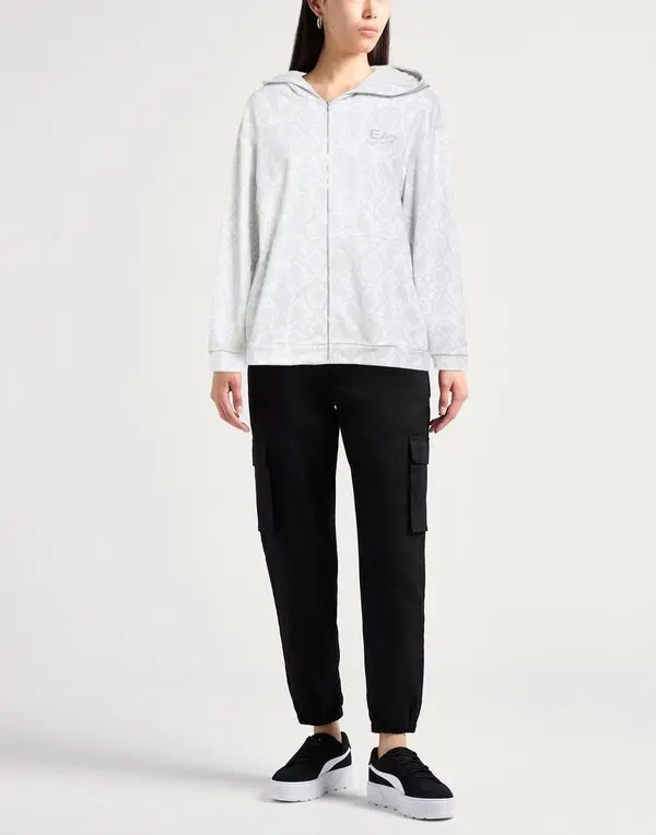 EA7 Cotton-blend French Terry Sweatshirt