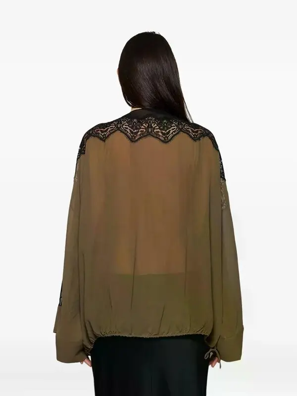 Christopher Esber Lace Paneled Tunic